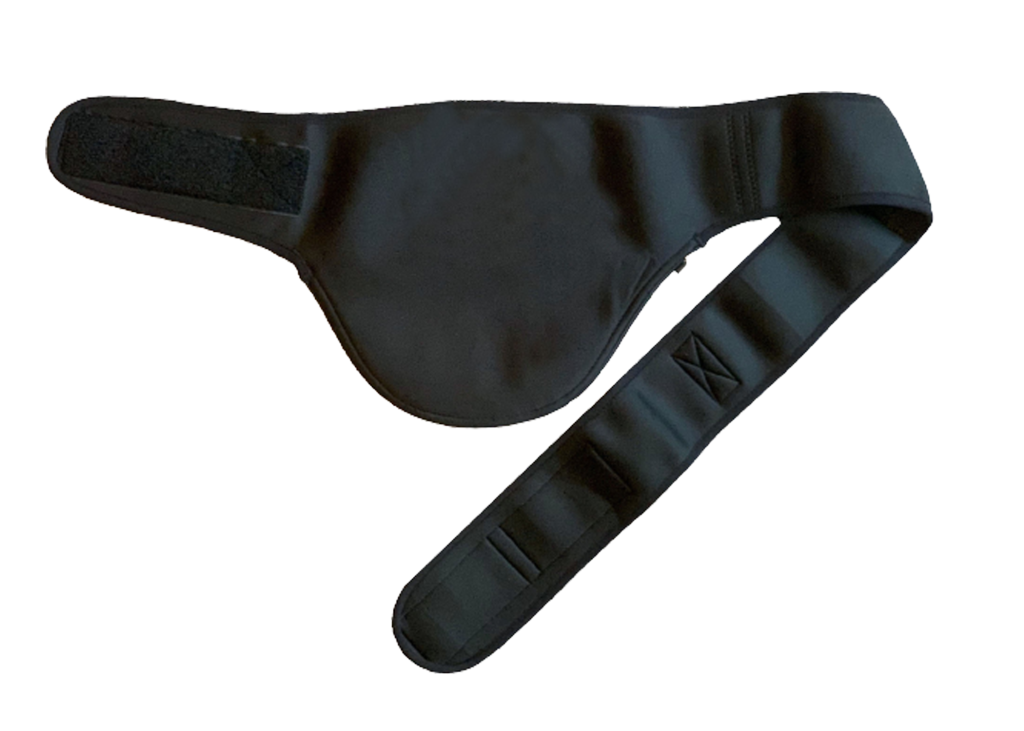 Thin Neoprene Black Vertical Ostomy Belt-Stoma Bag Belt- Stoma Belt ...
